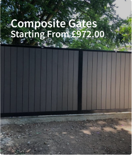 Modern Gates | Composite Gates | Bespoke Crafted | Supply & Fitted
